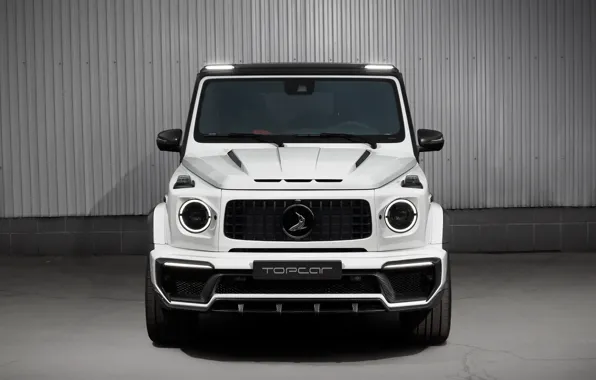 Wallpaper Mercedes-Benz, front view, AMG, Inferno, G-Class ...