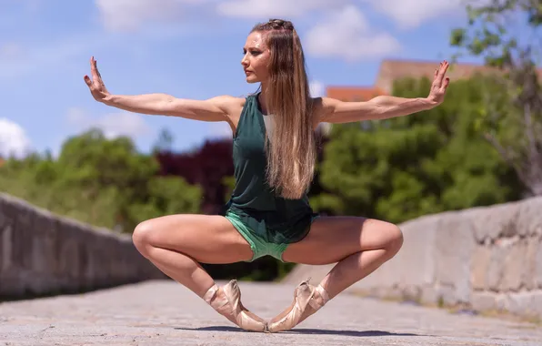 Wallpaper girl, pose, dance for mobile and desktop, section девушки ...