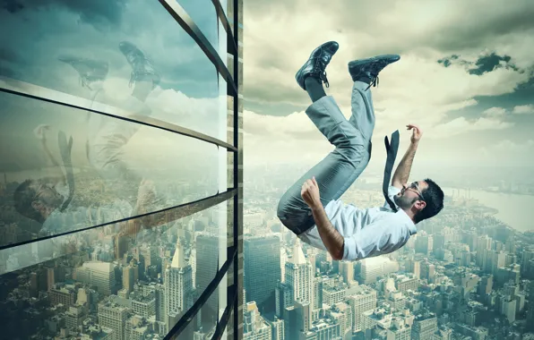 Wallpaper building, gravity, freefall for mobile and desktop, section ...