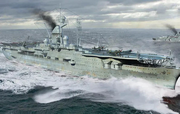 Wallpaper The third Reich, Kriegsmarine, German Navy Aircraft Carrier ...
