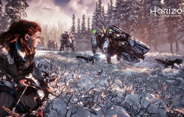 Wallpaper PS4, Horizon Zero Dawn, Eloy for mobile and desktop, section ...