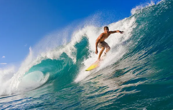 Wallpaper wave, Board, Surfing for mobile and desktop, section спорт ...