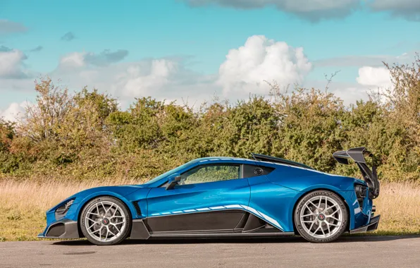 Download wallpaper Zenvo, blue, Zenvo TSR-S, section supercar in ...