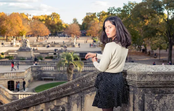 Wallpaper skirt, blouse, Mary D for mobile and desktop, section девушки ...