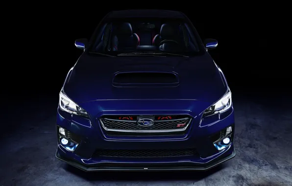 Wallpaper Subaru, blue, wrx, sti, STI, 2014, verse for mobile and ...