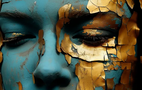 Wallpaper face, portrait, art for mobile and desktop, section разное ...
