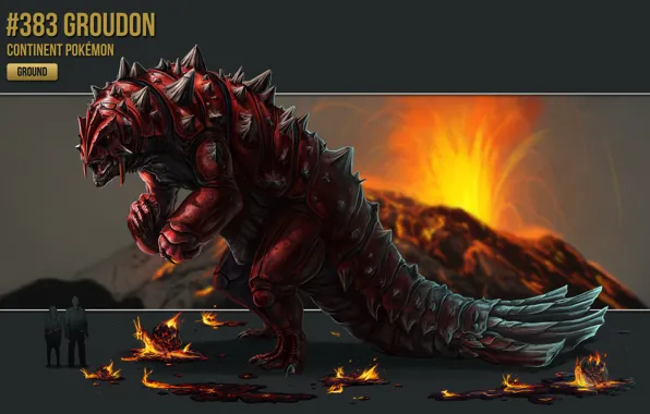 Wallpaper art, lava, pokemon, pokemon, fire for mobile and desktop ...