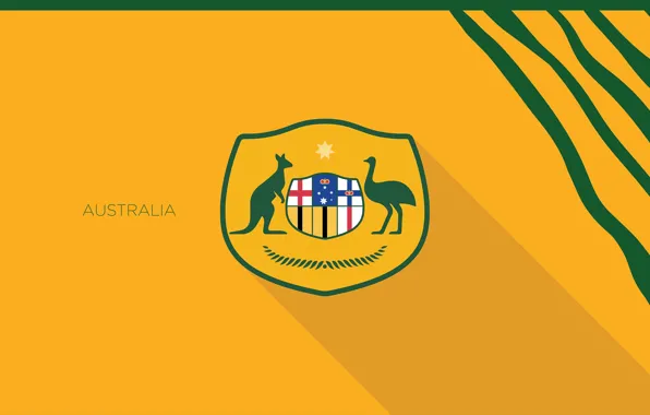 Wallpaper wallpaper, sport, logo, football, Australia for mobile and ...