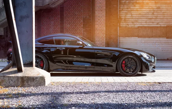 Wallpaper Mercedes-Benz, side view, AMG, 2018, Edo Competition, GT R ...