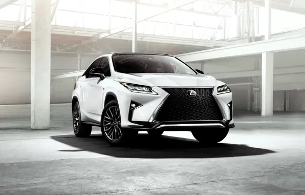 Wallpaper white, Lexus, Lexus, SUV, F-Sport, 2015, RX 350 for mobile ...