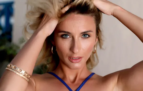 Wallpaper look, blonde, Cara Mell for mobile and desktop, section ...