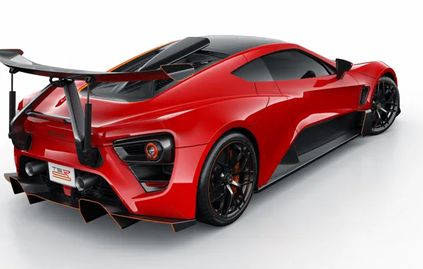 Wallpaper supercar, Zenvo, rear view, 2018, TSR-S images for desktop ...