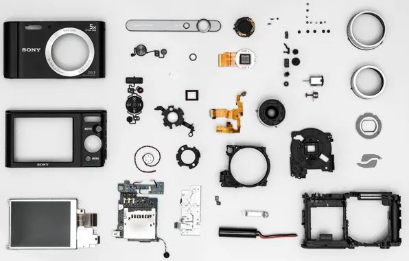 Download wallpaper camera, Sony, spare parts, section textures in ...