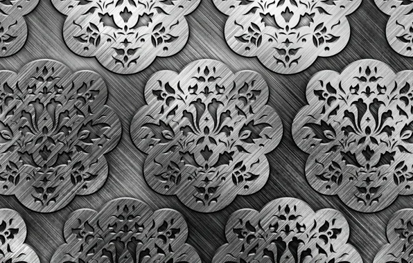 Wallpaper metal, pattern, silver, metal, texture, background, pattern ...