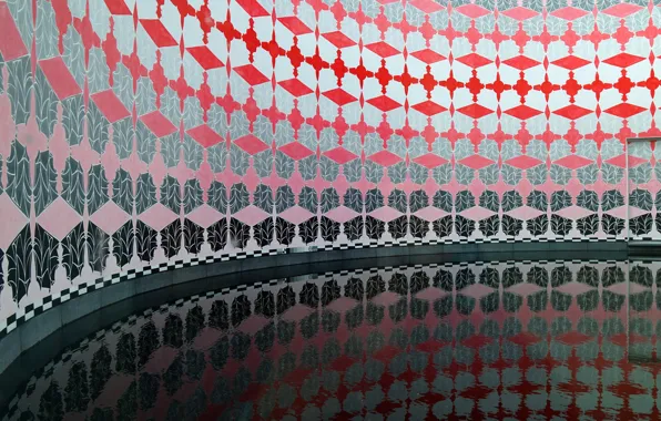 Download wallpaper pattern, structure, aesthetic, palette, Echo Chamber ...