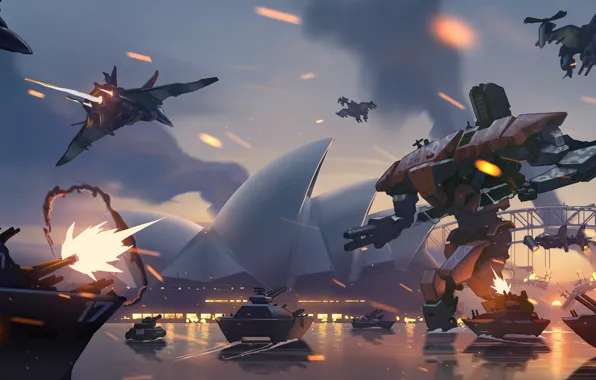 Wallpaper Robot, Game, Blizzard Entertainment, Overwatch ...