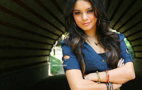 Wallpaper Vanessa Hudgens Face Black Hair For Mobile And Desktop 1749