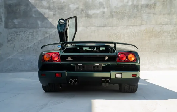 Wallpaper Lamborghini, Diablo, rear view, Lamborghini Diablo SE30 for ...