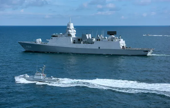 Wallpaper Netherlands, frigate, De Ruyter for mobile and desktop ...