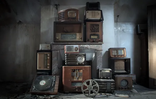 Download wallpaper radio, player, receiver, section hi-tech in ...