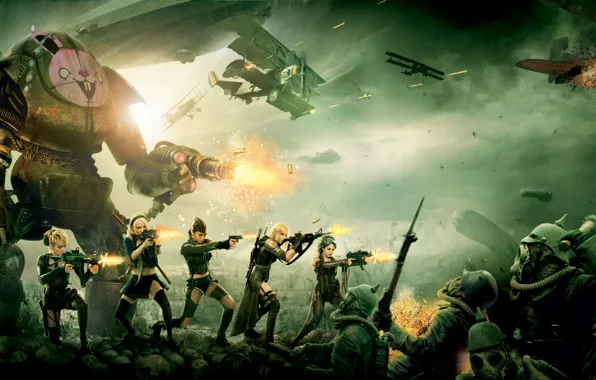 Wallpaper robot, sucker punch, forbidden images for desktop, section ...