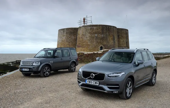 Wallpaper Volvo, Land Rover, Discovery, XC90, Volvo, discovery, land ...