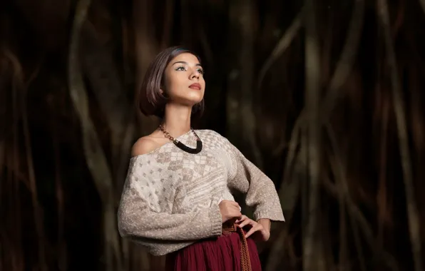 Wallpaper girl, background, portrait for mobile and desktop, section ...