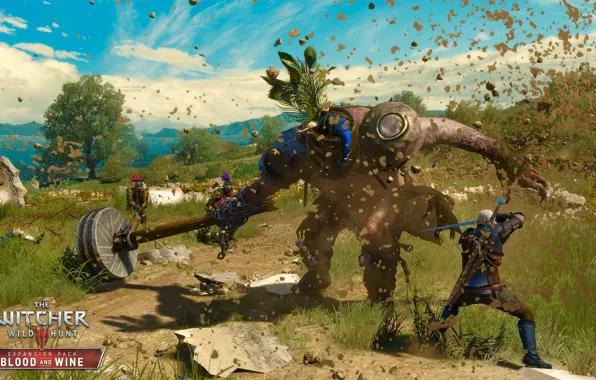 Wallpaper giant, Goliath, DLC, The Witcher 3: Wild Hunt, The Witcher 3 ...