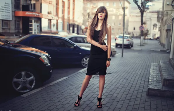 Wallpaper girl, sweetheart, model, Watch, Wallpaper, Shoes, brown hair ...