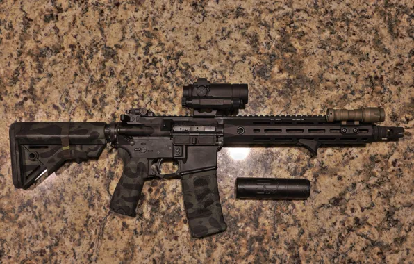 Download wallpaper weapons, background, assault rifle, section weapon ...