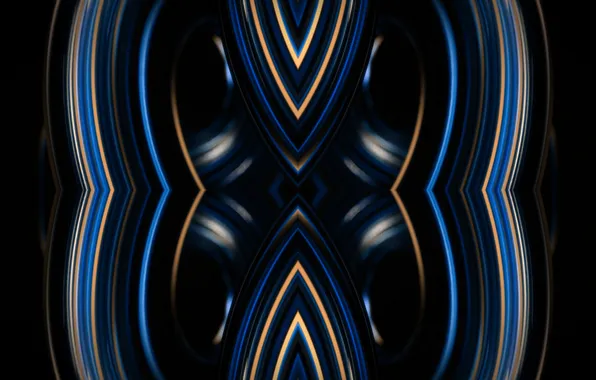 Wallpaper gradient, figure, symmetry for mobile and desktop, section ...