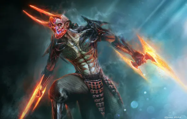 Download wallpaper freak, being, monster, Makaku, masuka, section ...