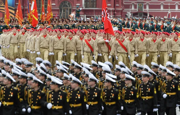 Wallpaper holiday, parade, May 9, army for mobile and desktop, section ...