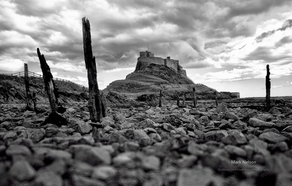 Wallpaper castle, photographer, magic b & W photo, Monochromatic, Mark ...