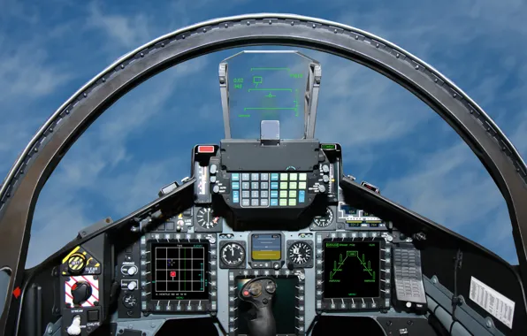 Wallpaper the sky, flight, the plane, height, panel, devices, fighter ...