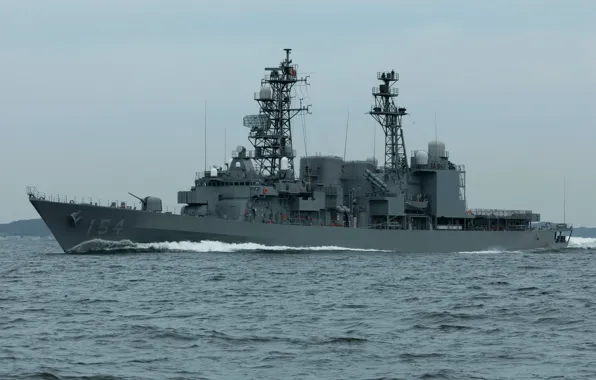 Wallpaper Japan, squadron, destroyer, Amagiri for mobile and desktop ...