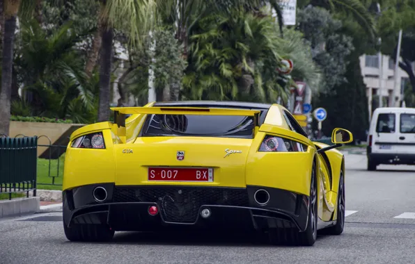 Download wallpaper supercar, yellow, GTA, Spano, Spania, section ...