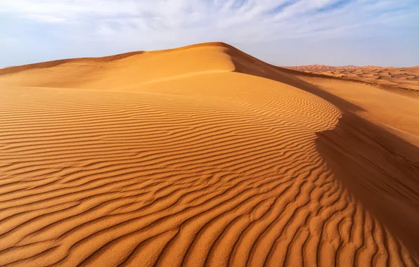 Wallpaper desert, sand, Heat for mobile and desktop, section природа ...