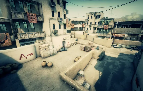 Download wallpaper Counter Strike, dust 2, section games in resolution ...