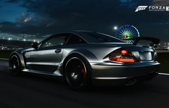 Download wallpaper HDR, Mercedes, Benz, Sky, AMG, Game, Black Series ...