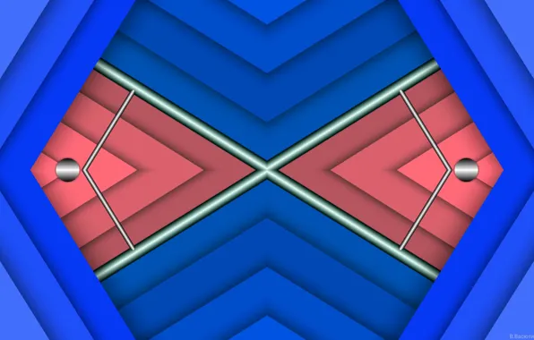 Wallpaper color, gradient, shadows, figure, layers for mobile and ...