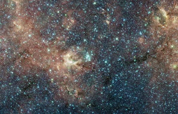 Wallpaper space, stars, clusters for mobile and desktop, section космос ...