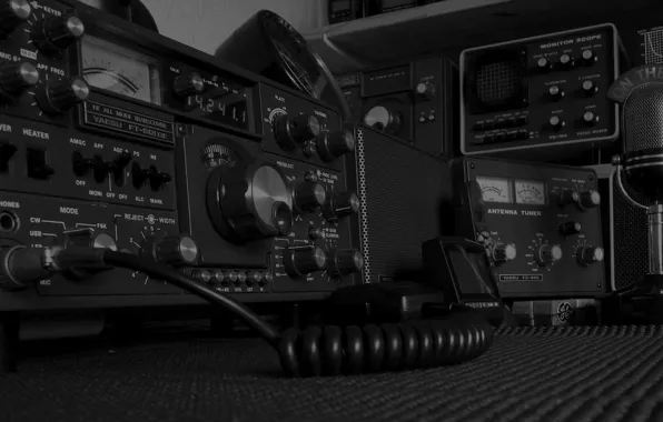 Wallpaper receiver, ham, transmitter, Yaesu, radio equipment for mobile ...