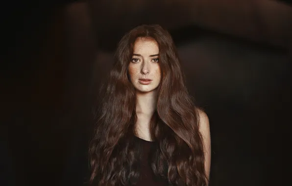 Wallpaper girl, portrait, Eva for mobile and desktop, section девушки ...