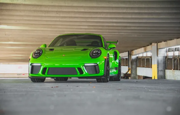 Download wallpaper 911, Porsche, front view, Porsche 911 GT3 RS ...
