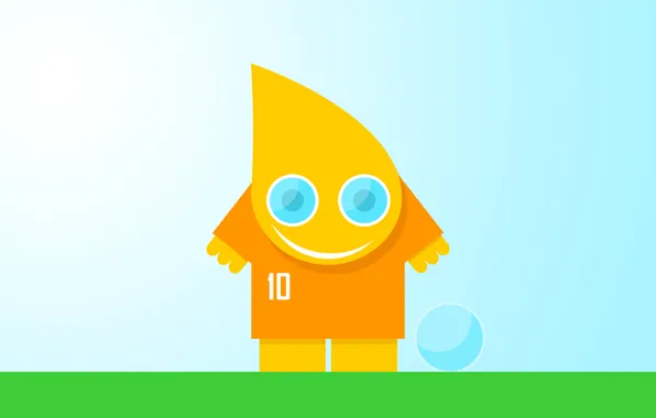 Download wallpaper mini, football, soccer, little, cute, section ...