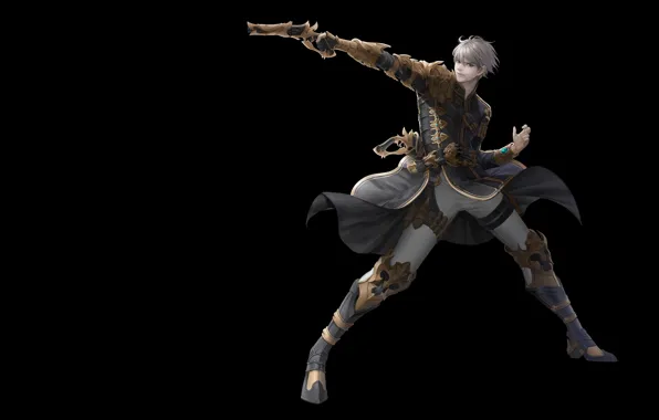 Download wallpaper weapons, the game, art, guy, costume design, 2017 ...