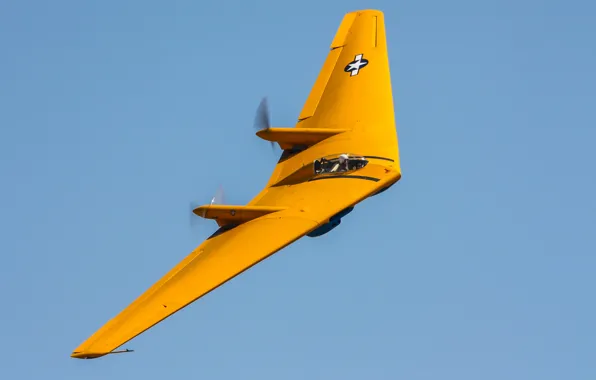 Download wallpaper flight, Northrop, The prototype, N9MB, Flying Wing ...