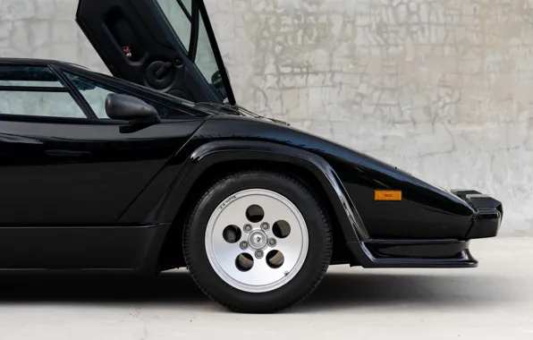 Wallpaper black, Lamborghini, Countach, Lambo doors, Lamborghini ...