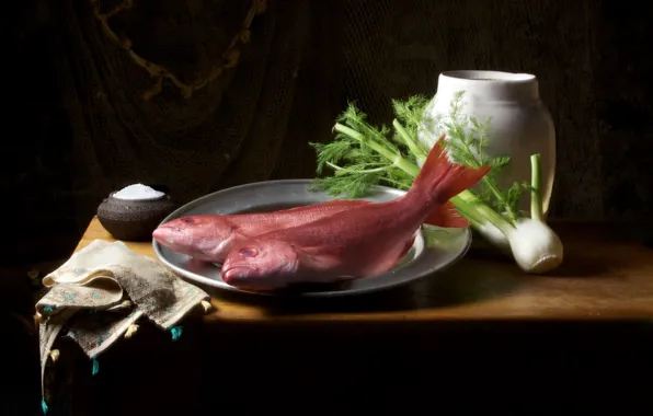 Wallpaper background, food, fish for mobile and desktop, section еда ...